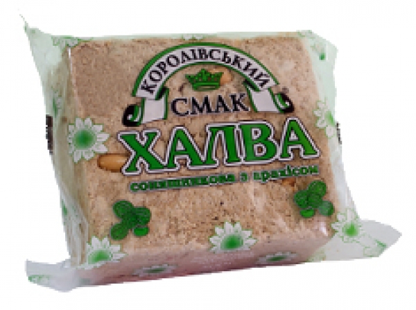 ХАЛВА ПОДСОЛНЕЧНАЯ С АРАХИСОМ, 200Г